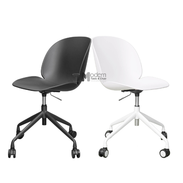 Ghế xoay nhỏ gọn thân nhựa chân nâng hạ độ cao - Banghehiendai.com