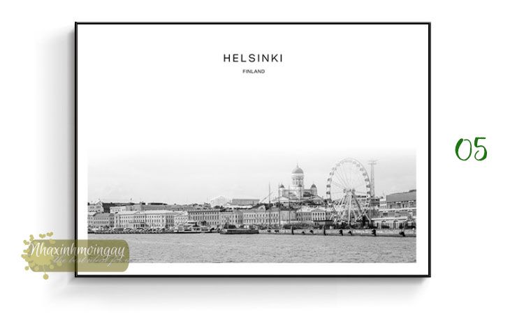 Tranh lẻ trắng đen ( nhiều mẫu )– Nhà Xinh Mỗi Ngày – Cây Giả Trang Trí ...