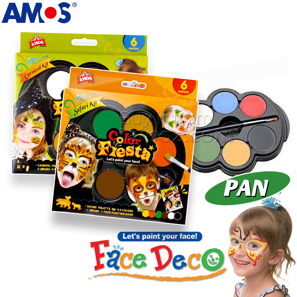 Màu vẽ mặt hóa trang Amos Color Fiesta – Taipoz