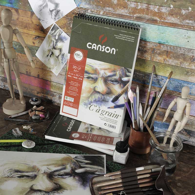 Giấy vẽ Canson "C" A Grain (Canson Pháp) – Taipoz