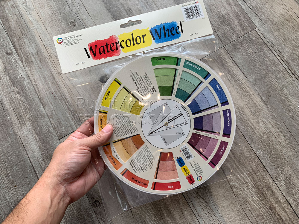 Bánh xe hỗ trợ pha màu nước Watercolor Wheel – Taipoz