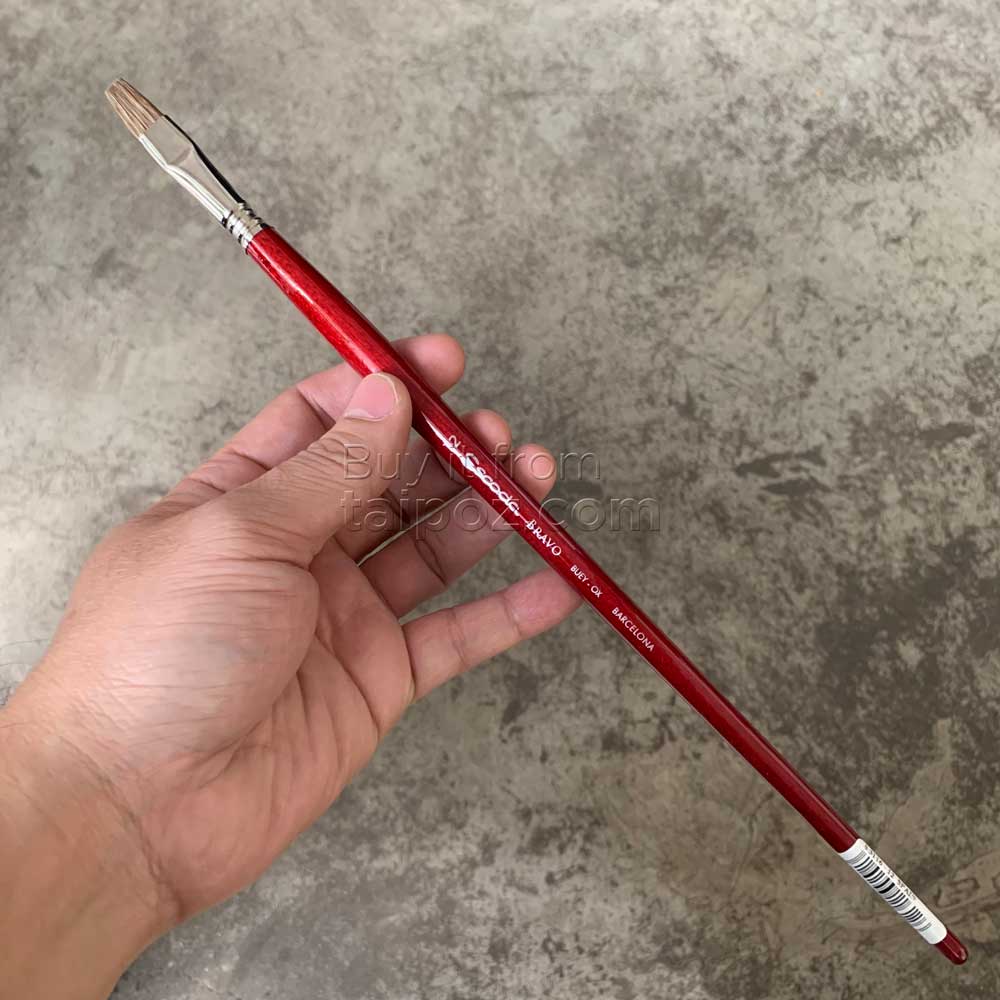 Cọ sơn dầu Escoda Bravo 3116 - cọ dẹt – Taipoz