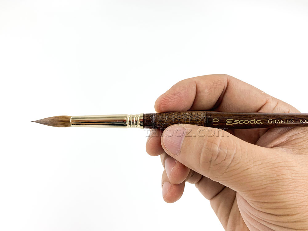 Cọ tròn vẽ màu nước Escoda Grafilo 1230 – Taipoz