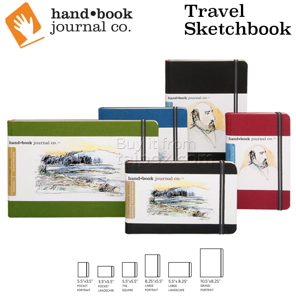 Sổ vẽ Handbook Travel Sketchbooks – Taipoz