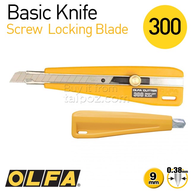 Dao trượt có khóa lưỡi Olfa 300 – Taipoz