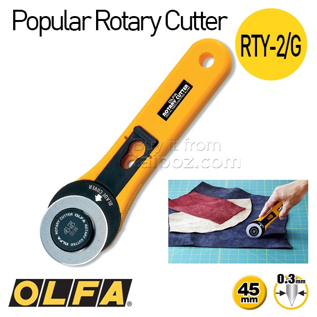 Dao tròn xoay Olfa RTY-2/G, đường kính dao 45mm – Taipoz