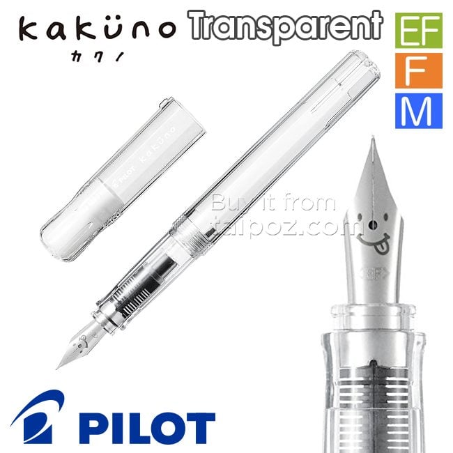 Bút máy Pilot Kakuno - Clear – Taipoz