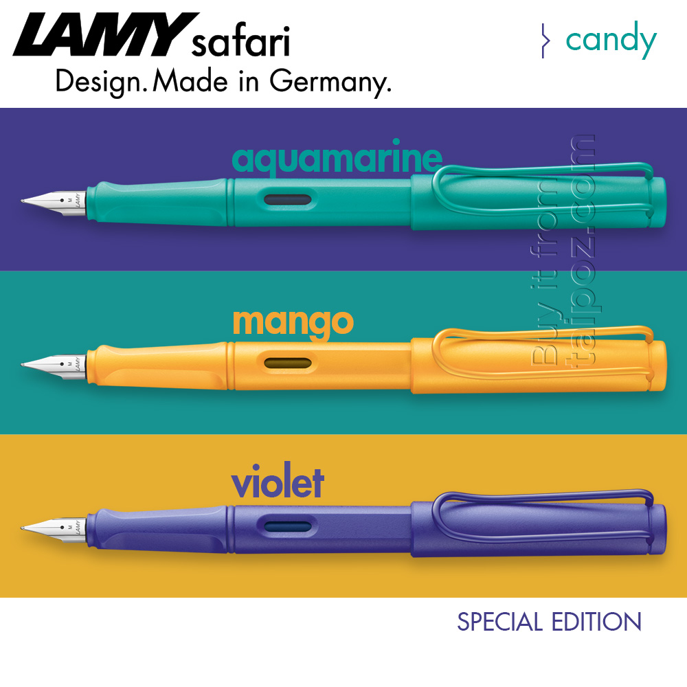 Bút máy Lamy Safari Candy 2020 – Taipoz