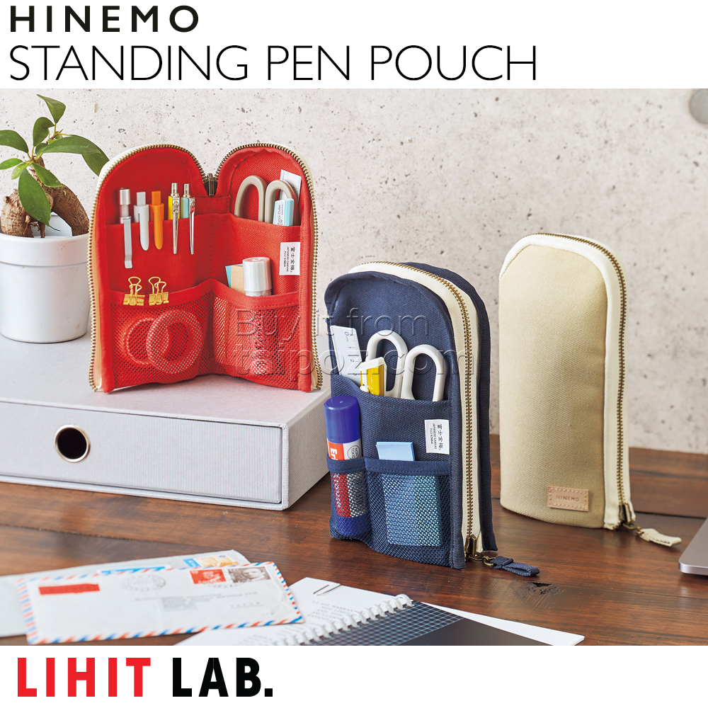 Túi đựng bút dạng đứng Lihit Lab Hinemo – Taipoz