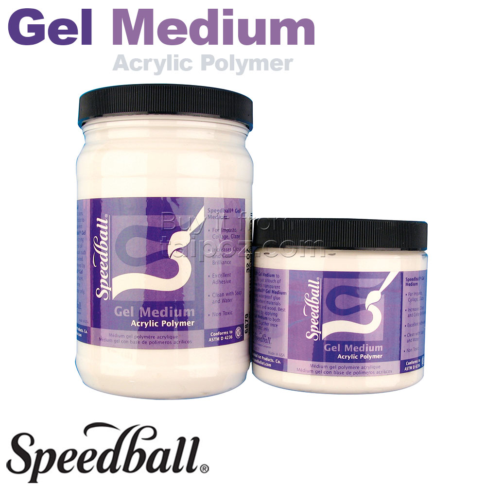 Speedball Gel medium – Taipoz