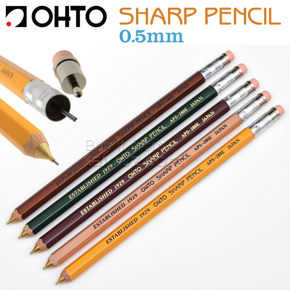 Bút chì bấm Ohto Sharp Pencil 0.5mm – Taipoz