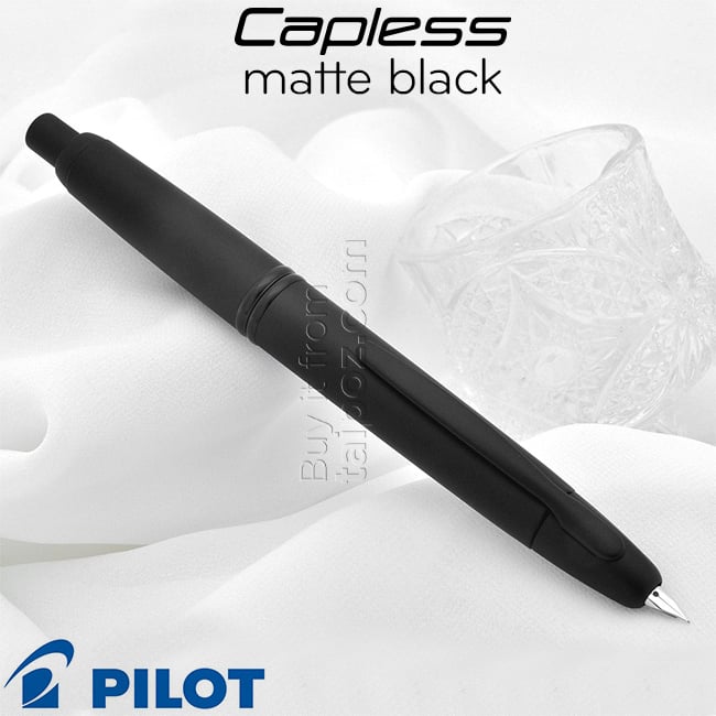 Bút máy Pilot Capless Matte Black – Taipoz