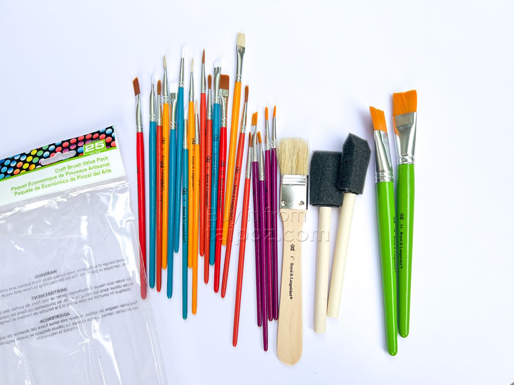 Bộ cọ vẽ đa dụng Royal Brush – Taipoz