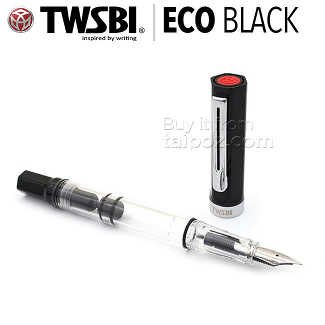 Bút máy TWSBI Eco, Black – Taipoz