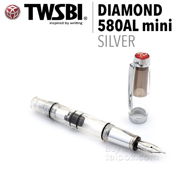 Bút máy TWSBI Diamond Mini AL - Silver – Taipoz