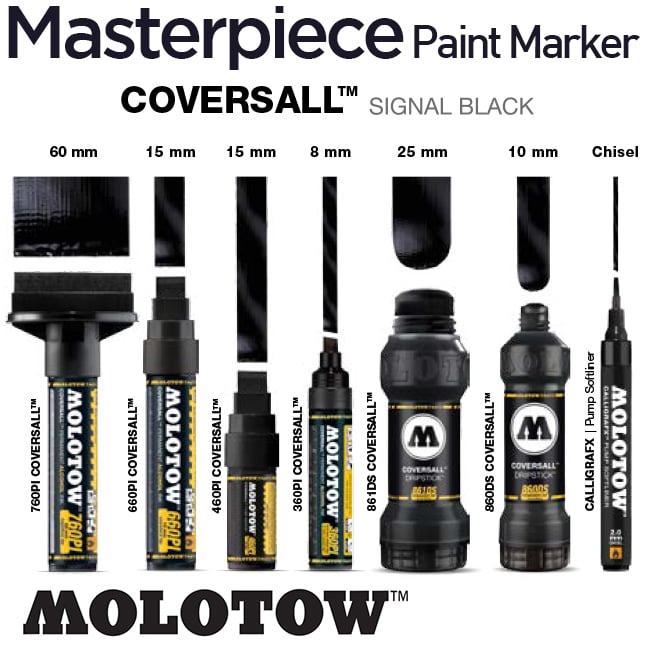 Bút marker Molotow CoversAll Masterpiece – Taipoz