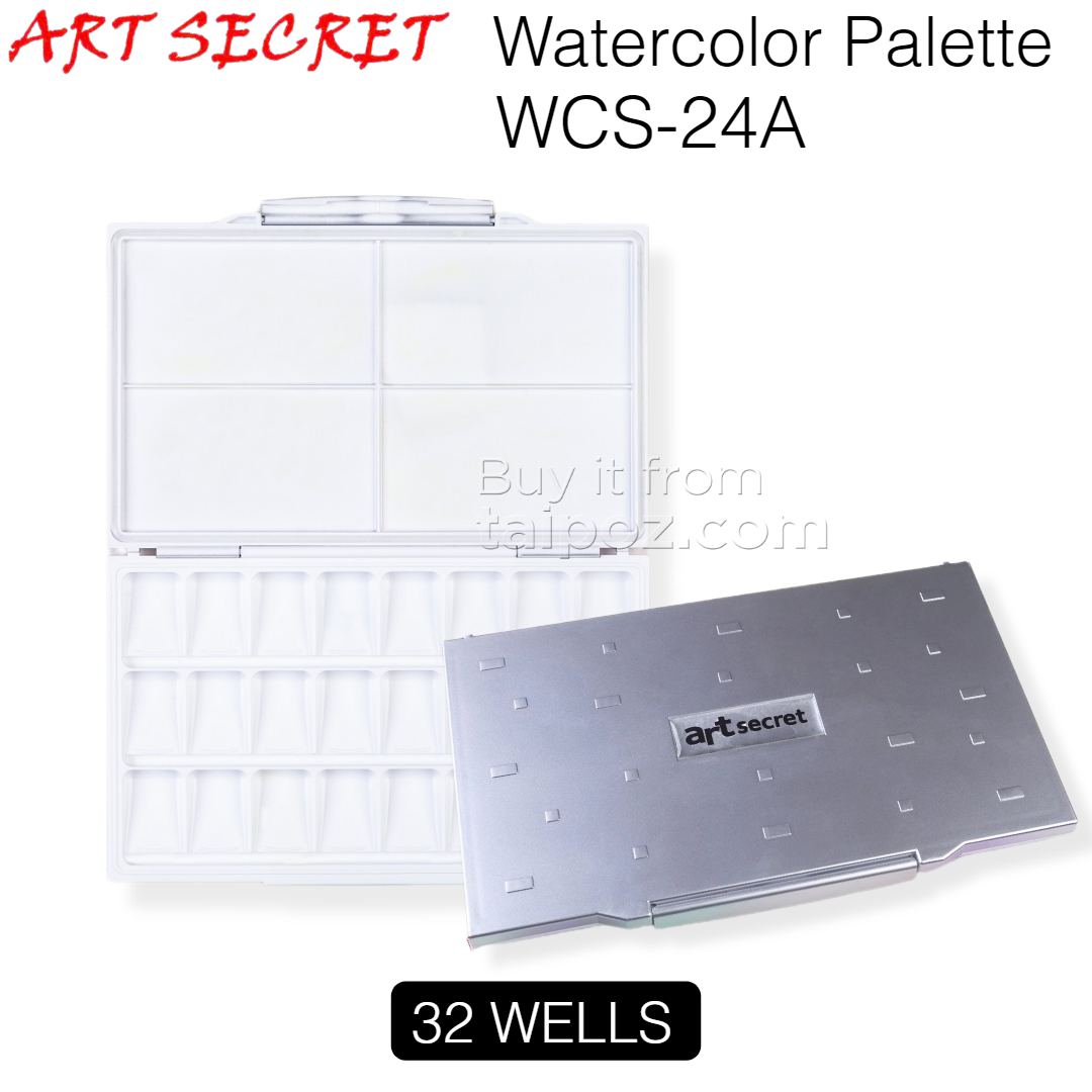 Bảng pha màu nước Art Secret 24 ngăn – Taipoz