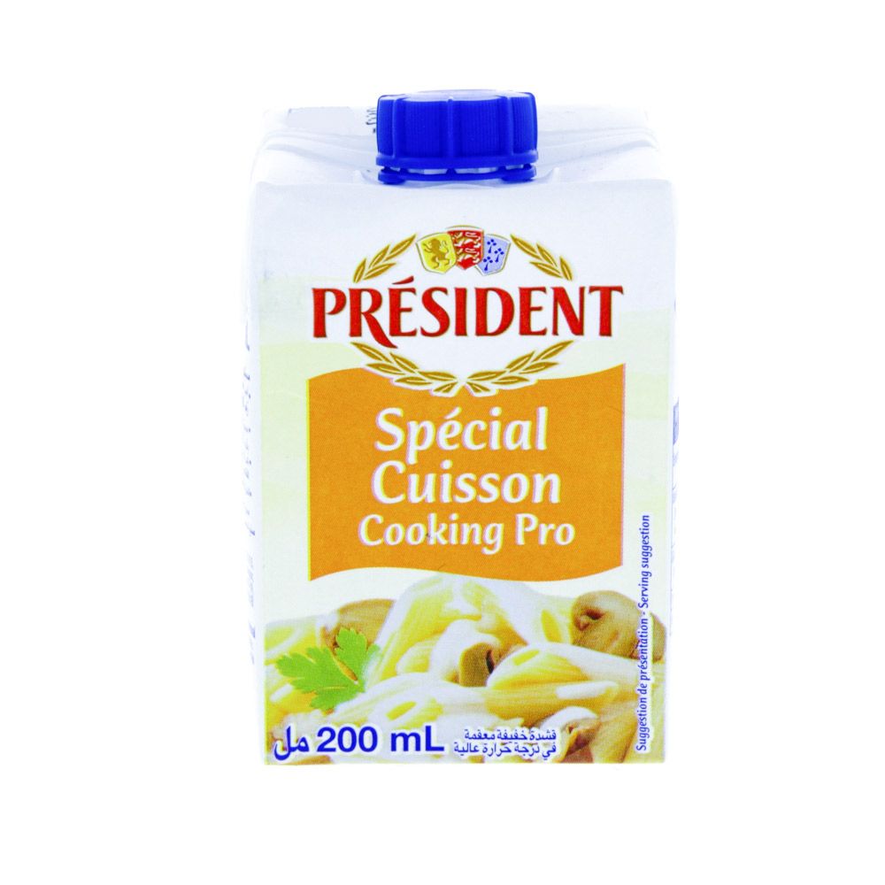 PRESIDENT SPECIAL CUISSON COOKING PRO CREAM - 200 ML – toantot