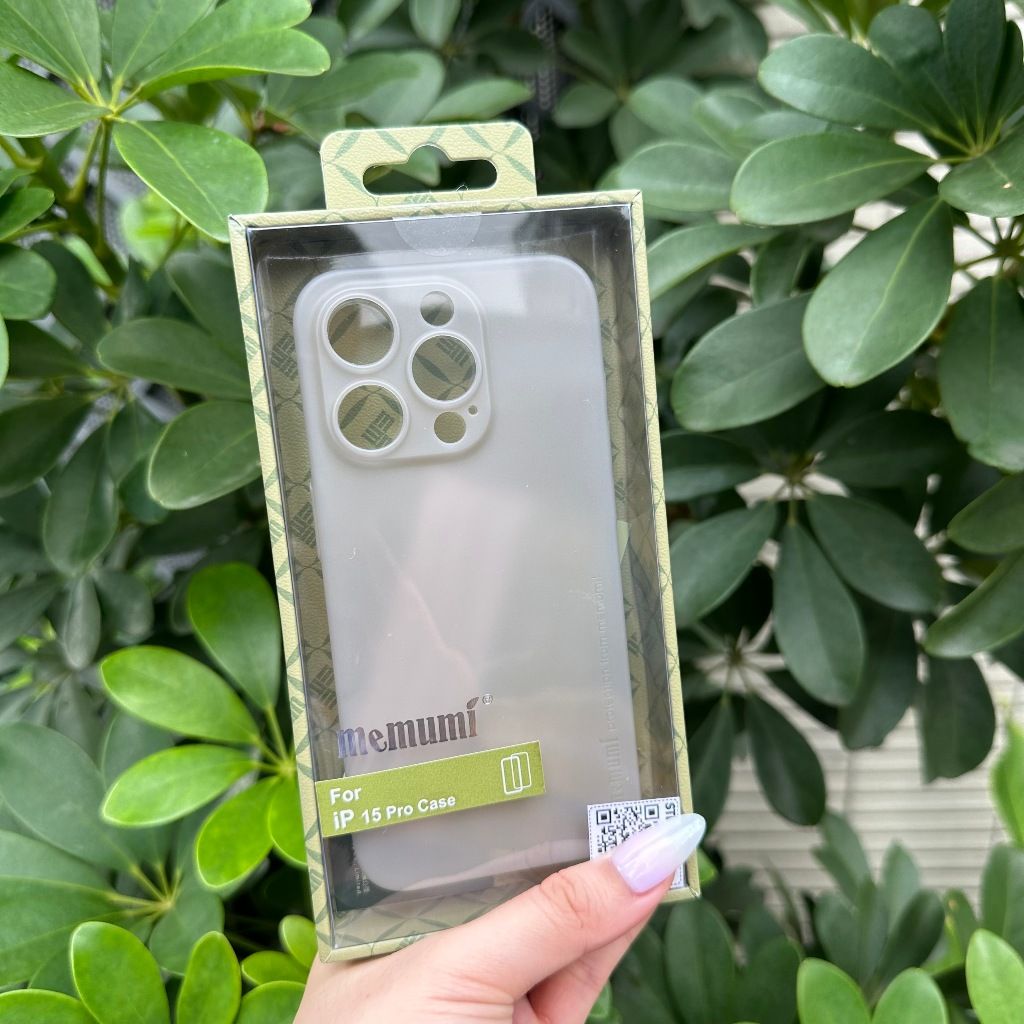 ỐP LƯNG IPHONE 15 PRO MAX - 15 PRO MEMUMI MỎNG LỤA CHÍNH HÃNG – Hệ ...