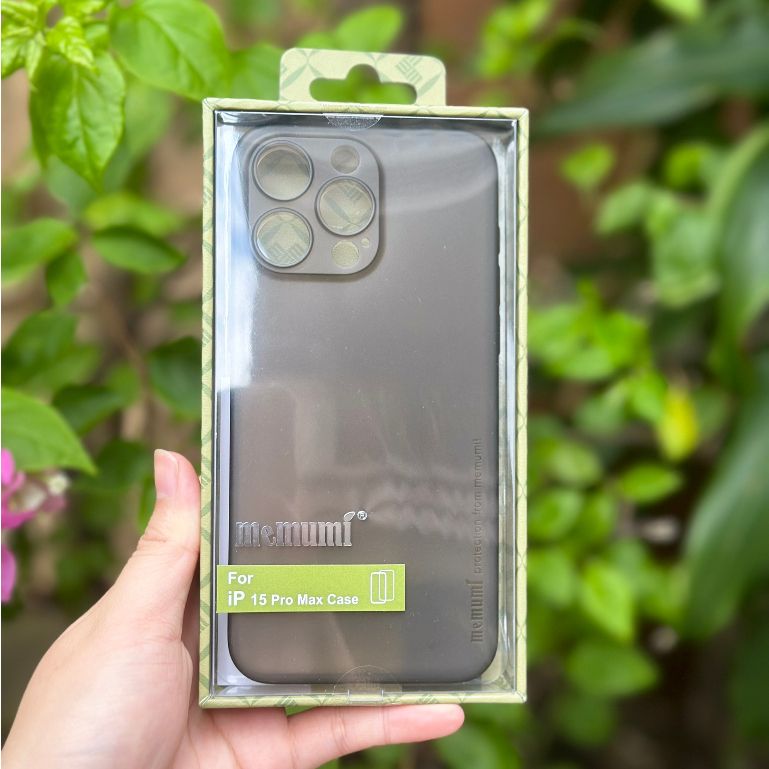 ỐP LƯNG IPHONE 15 PRO MAX - 15 PRO MEMUMI MỎNG LỤA CHÍNH HÃNG – Hệ ...