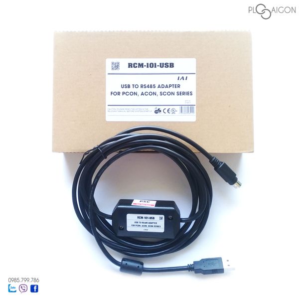 Cáp lập trình RCM-101-USB | RCM-101-USB IAI| RCM-101-MW cable – PLCSAIGON