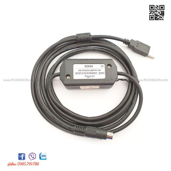 Cáp CCA784 | Cáp Relay Sepam Schneider | Cáp Sepam CCA784 | Schneider ...