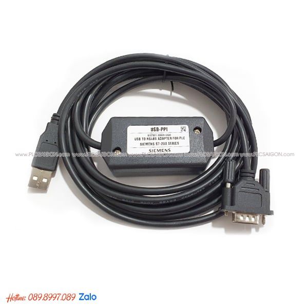 Cáp lập trình USB-PPI | Cáp lập trình plc siemens | Cáp S7-200 Siemens ...