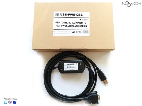 Cáp lập trình HMI Hitech | Cáp HMI PWS6600 | Cáp HMI Hitech Beijer ...