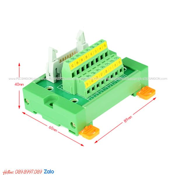 Cầu nối MR-TB50| Mitsubishi MR-TB50| Terminal MR-TB20| MR-TB50 Domino ...