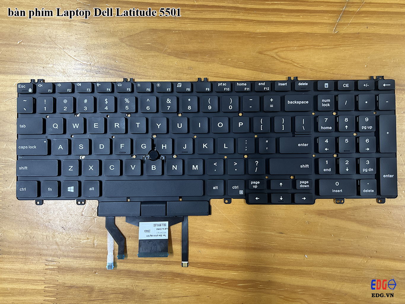 Bàn phím Laptop DELL Latitude 5501 – EDG.VN