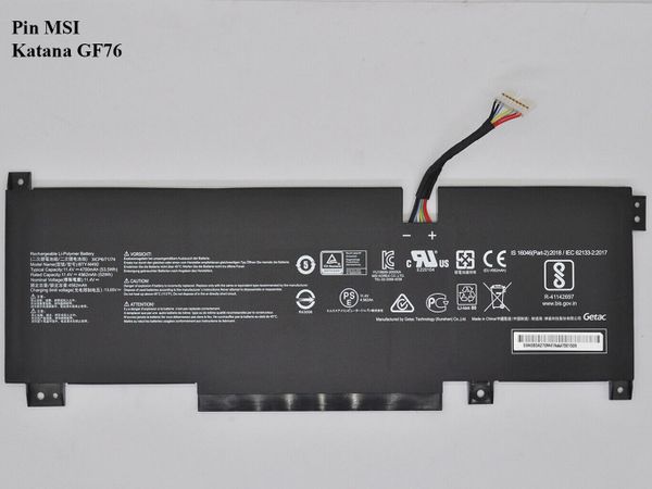 Pin Laptop MSI Katana GF76 GL76 – EDG.VN