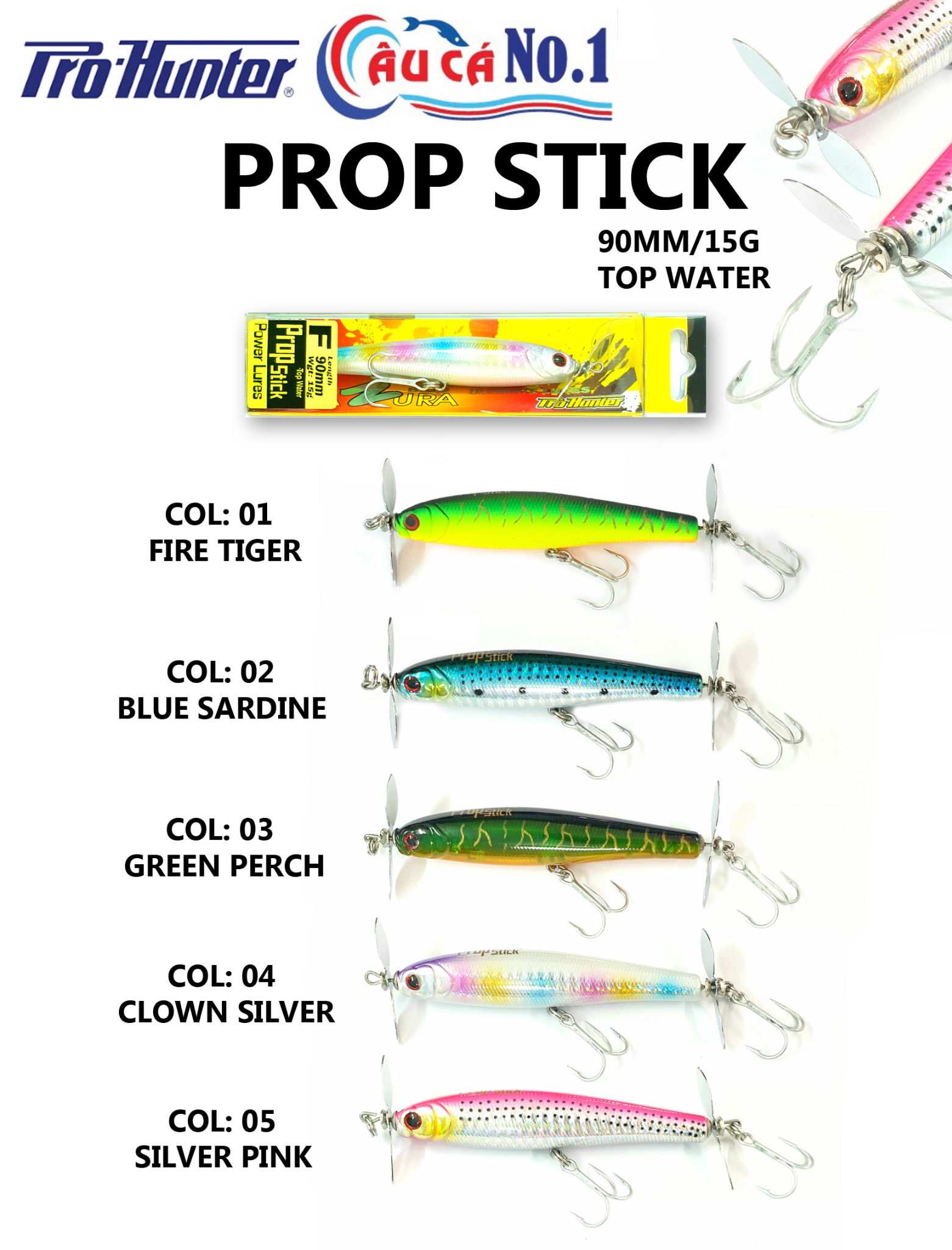 PROHUNTER Prop stick – Cửa hàng câu cá An Sương