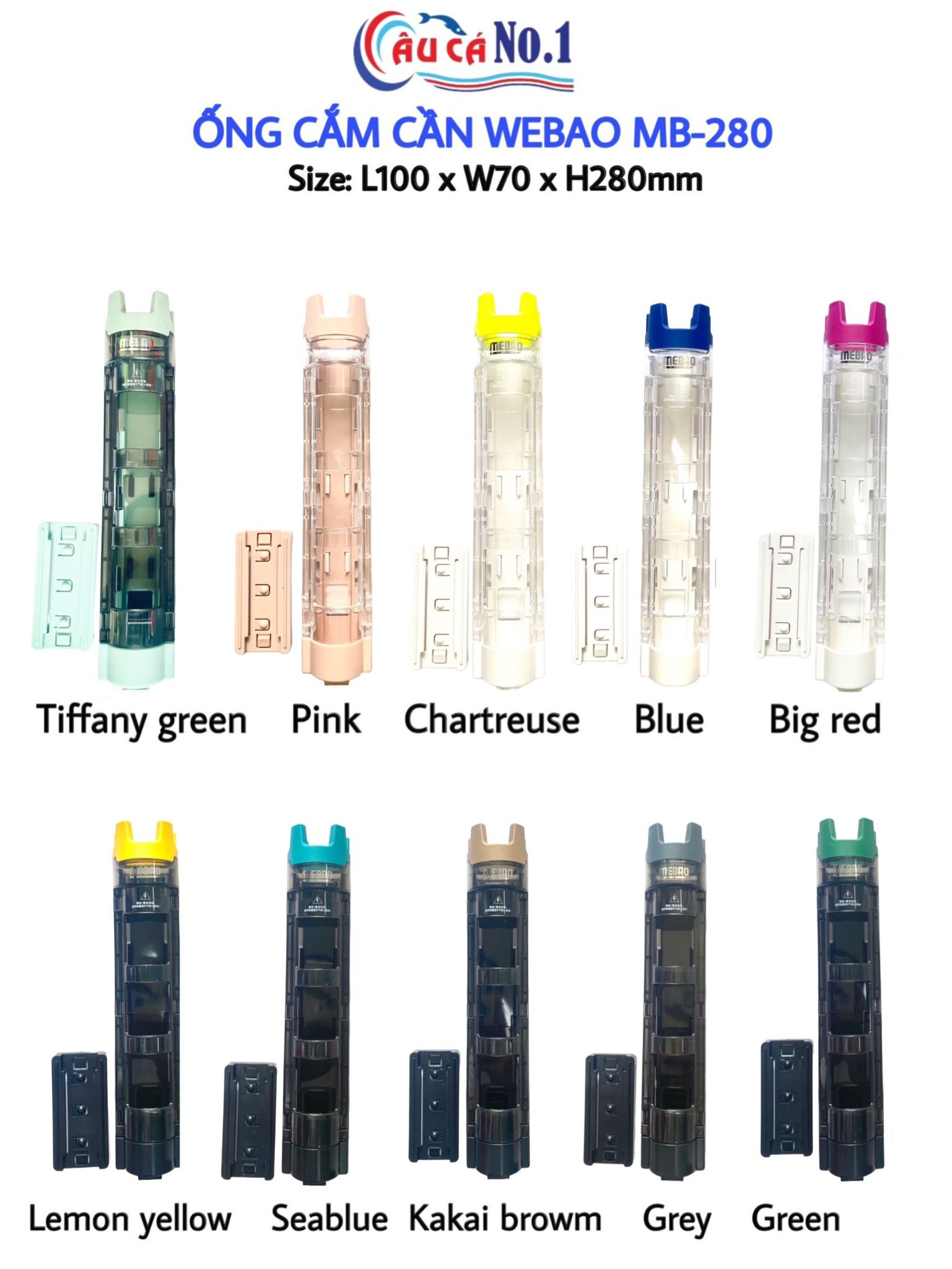 Ống Cắm Cần MEBAO-MB280 – Cửa hàng câu cá An Sương