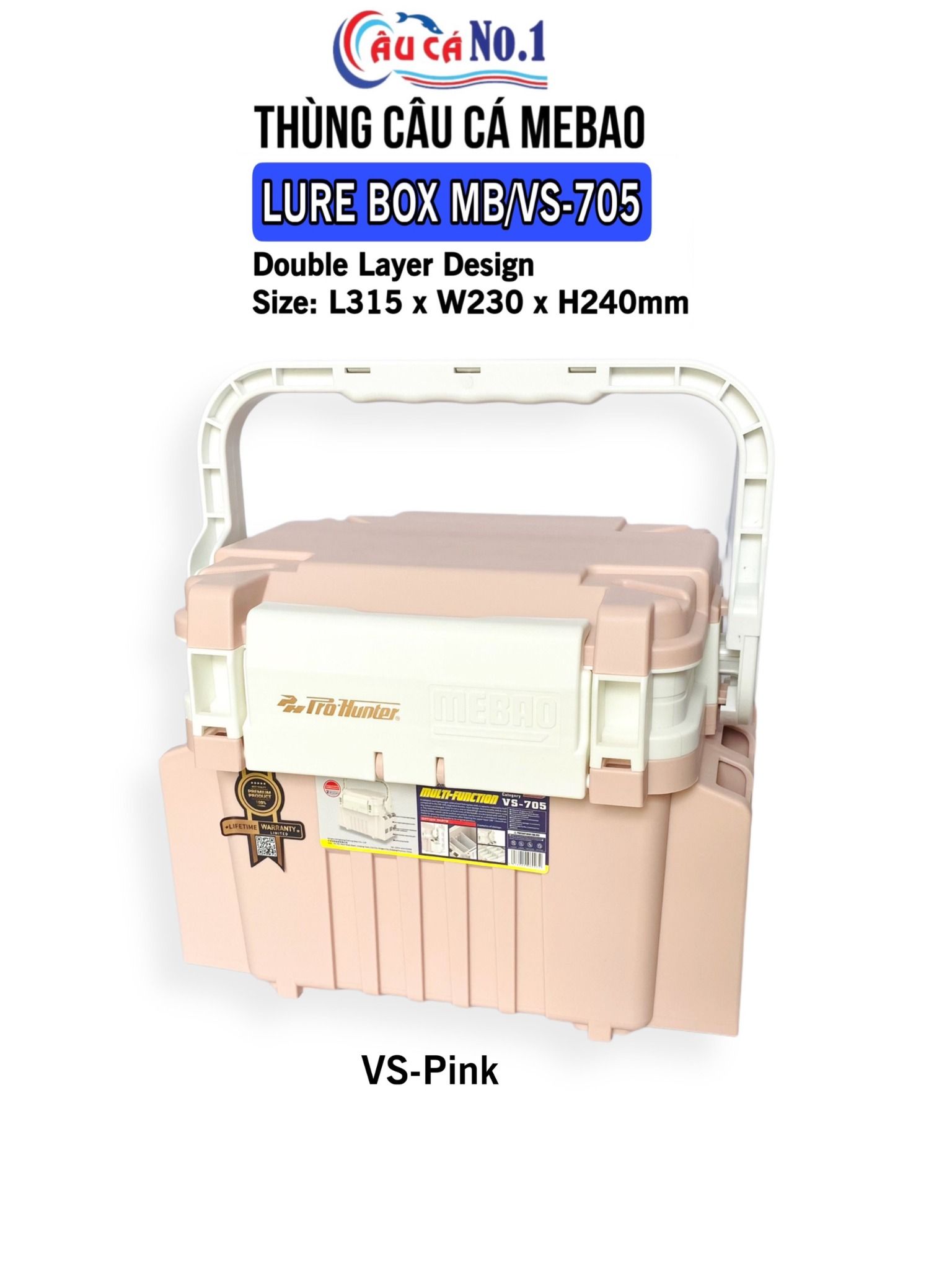 Thùng Câu MEBAO VS/MB-705 – Cửa hàng câu cá An Sương