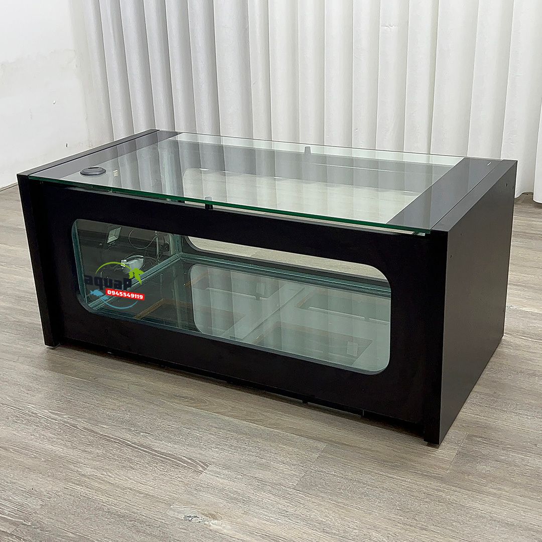 BÀN TRÀ BỂ CÁ AQUAP MẪU VIP2 MÀU ĐEN: LÀN GIÓ MỚI CHO PHÒNG KHÁCH ...