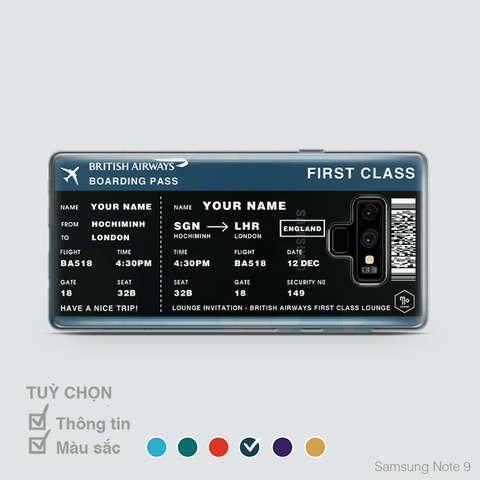 COLORFUL BOARDING PASS - CATHAY PACIFIC – Mono Concept