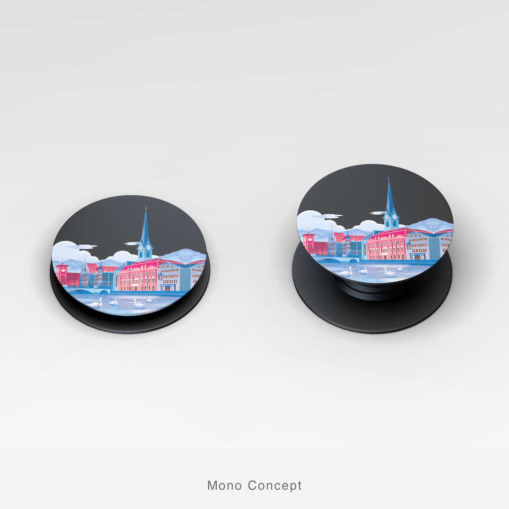 COLORFUL BOARDING PASS - SWITZERLAND – Mono Concept