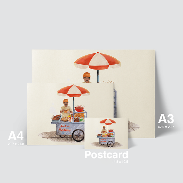 VIỆT NAM ƠI - XE BÁNH MÌ THỊT NƯỚNG – Mono Concept