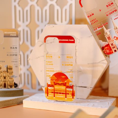 COLORFUL BOARDING PASS - VỊNH HẠ LONG – Mono Concept