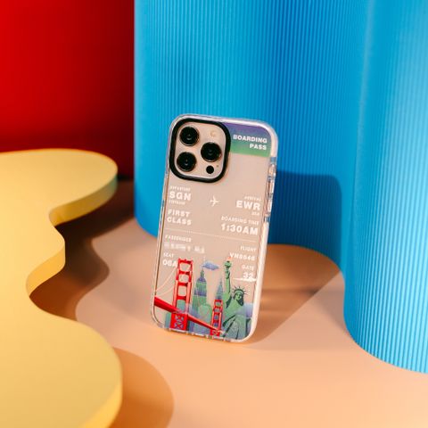 COLORFUL BOARDING PASS - USA – Mono Concept