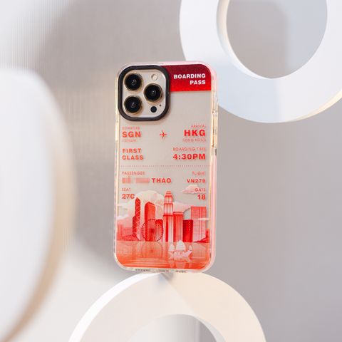 COLORFUL BOARDING PASS - HONGKONG – Mono Concept