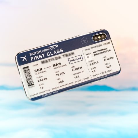 COLORFUL BOARDING PASS - CATHAY PACIFIC – Mono Concept