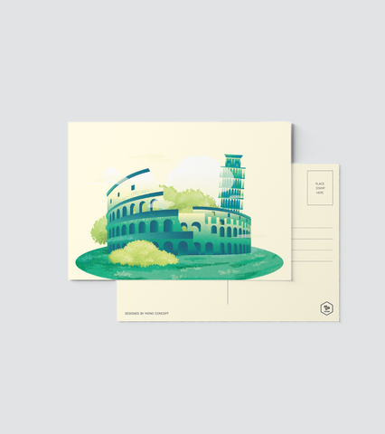 COLORFUL BOARDING PASS - AMSTERDAM – Mono Concept