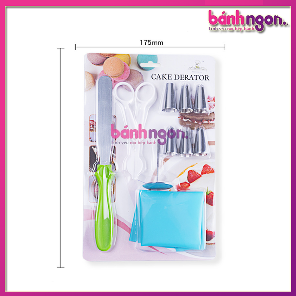 Bộ Dụng Cụ Trang Trí Cake Derator 10 Món – Bánh Ngon Shop - Đồ Làm Bánh ...