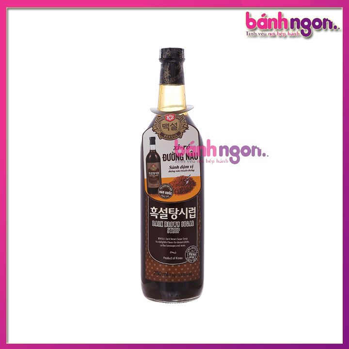 SIRO ĐƯỜNG NÂU ĐEN\DARK BROWN SUGAR BEKSUL NHẬP KHẨU CHÍNH HÃNG HÀN QU ...