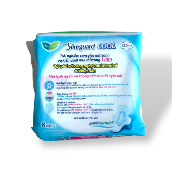 BVS Laurie Ngày Vừa & Nhiều Siêu Mỏng Kháng Khuẩn 22,5cm 8 miếng/gói ...