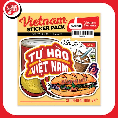 SET 12 STICKER – Sticker Factory