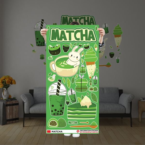 MATCHA - Decoration Sticker – Sticker Factory