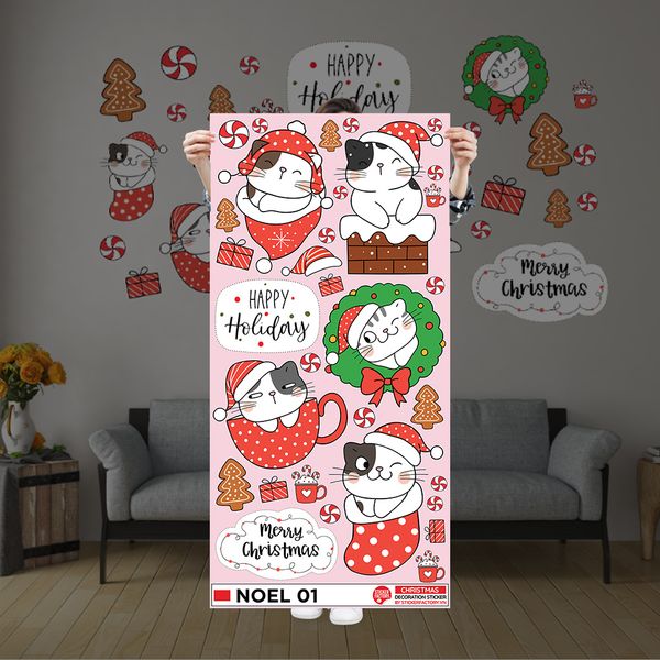 NOEL 01 - Decoration Sticker – Sticker Factory