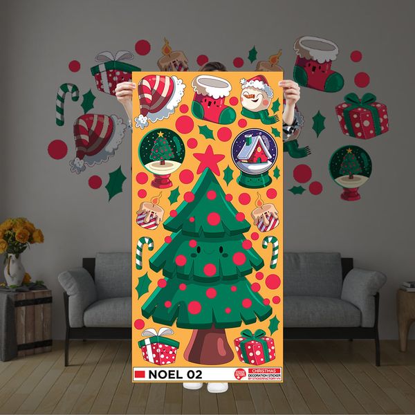 NOEL 02 - Decoration Sticker – Sticker Factory